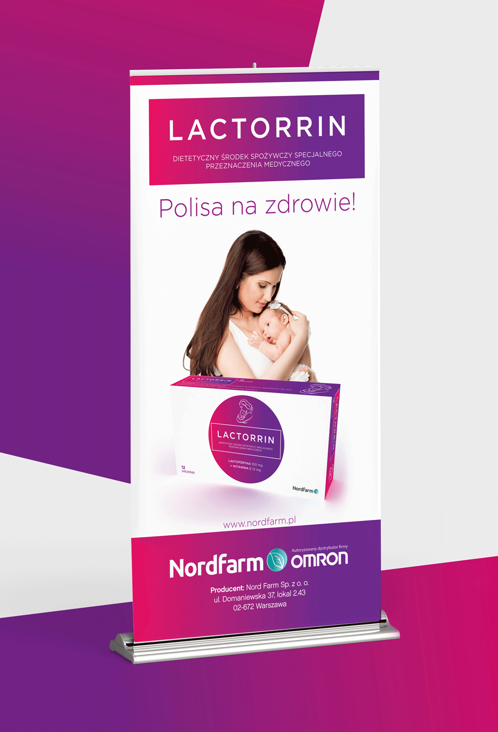 Lactorrin – Nordfarm – KRINX Studio